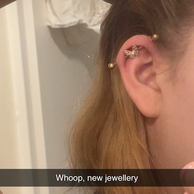 Heart Ear Gauges,flower Ear Plugs,2g-5/8''ear Stretchers,gauge & Plug ...