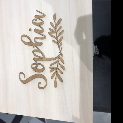 Personalised Laurel Newborn Keepsake Box - Etsy