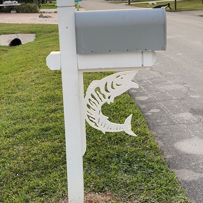 Mailbox Bracket Ship's Wheel Sailboat Large 16x21 Inch - Etsy