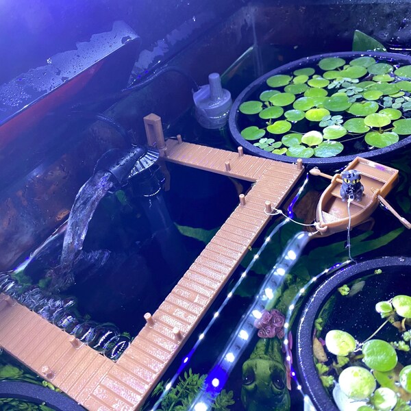 Speedboat Floating Decor Decorative Aquarium Floater Water Surface ...