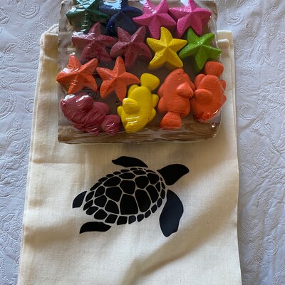 Under the Sea Crayons // Turtle Crayons // Sea Crayon // Ocean Crayons ...