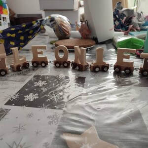 Wood Train, Signature, Letter Train New - Etsy