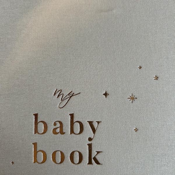 My Baby Book, Baby Memory Book - Pearl - Baby Record Book, Folder ...