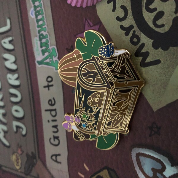 Amphibia Calamity Box Music Chest Enamel Pin - Etsy