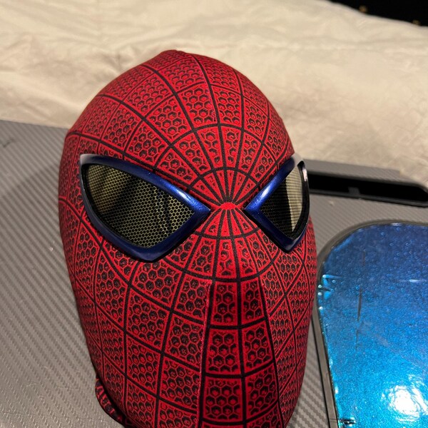 Customized Spider Man 1 Helmet, Andrew Garfield Spider Man Mask ...