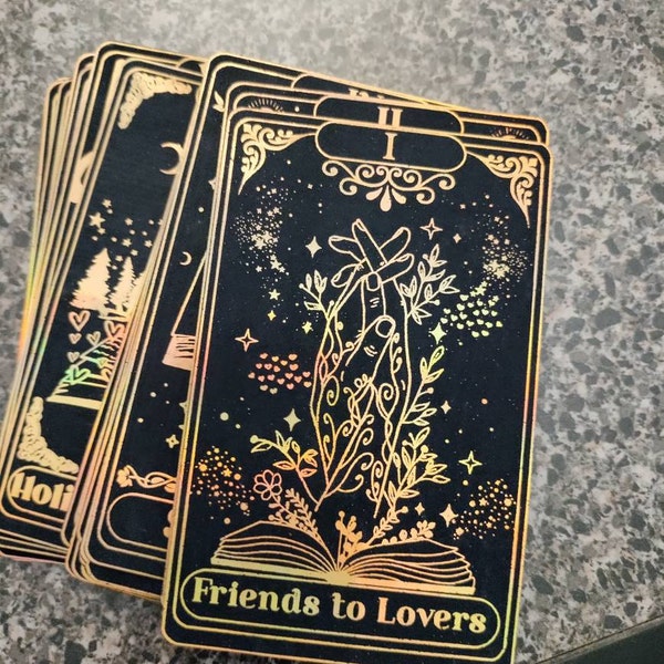 Book Tropes Tarot Cards, TBR Cards,bookish Merch, Book Trope, Book ...