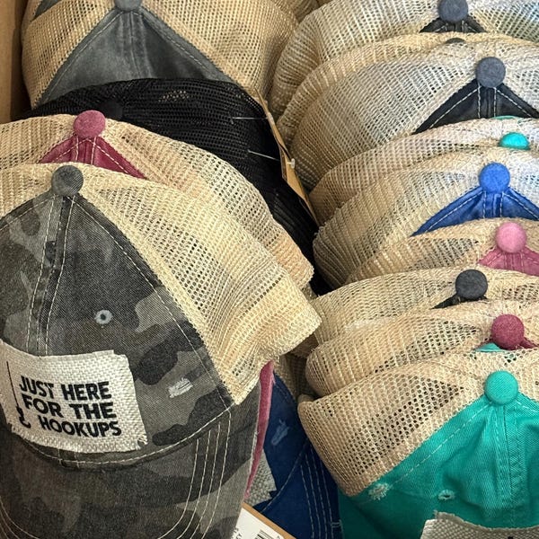 Sam Adam’s Hat Chain, Trucker Hat Accessory, Baseball Cap Hat Chain ...