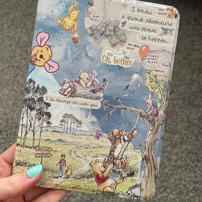 Cute Newspaper Ledger Kindle Case Custom for Paperwhite 1/2/3/4, Kindle ...