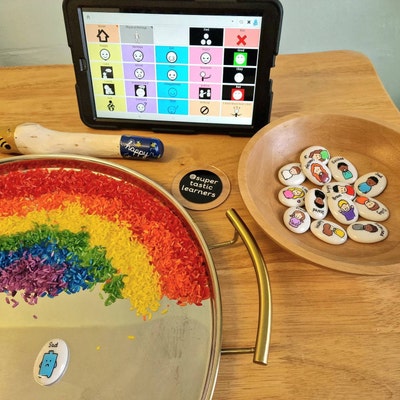 Emotion Stones Feelings Story Stones How Do You Feel Today Early Years ...