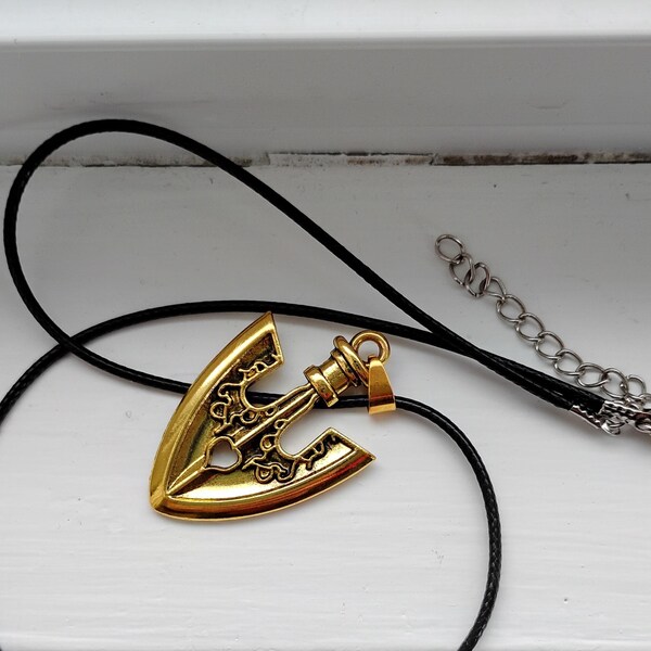 Bleach Quincy Ishida Uryuu Necklace, Ginrei Gojiaku Amulet Necklace ...