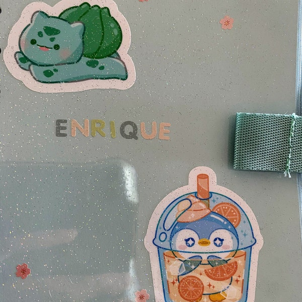 Aesthetic Orange Drinks Waterproof Sticker Pack | Fruit Waterproof ...