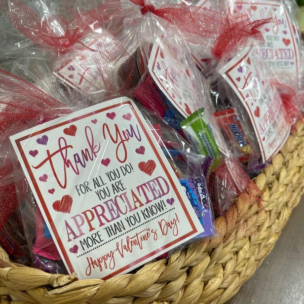 Teacher Appreciation Sign, Chocolate Popcorn Thank You Sign, Staff ...