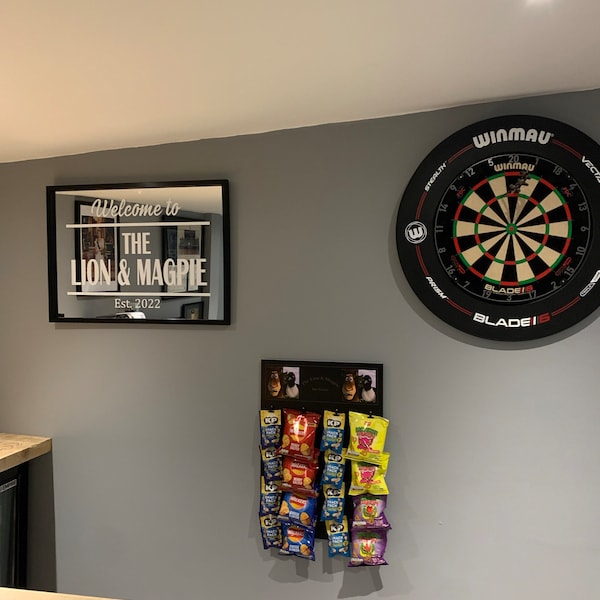 Personalised Bar Snack Board - Etsy UK