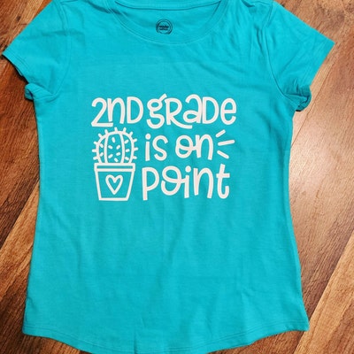2nd Grade is on Point Svg, Second Grade is on Point Svg, 2nd Grade Svg ...