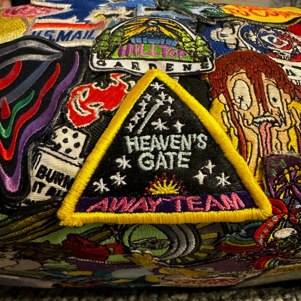 Embroidered Heaven’s Gate Patch - Etsy