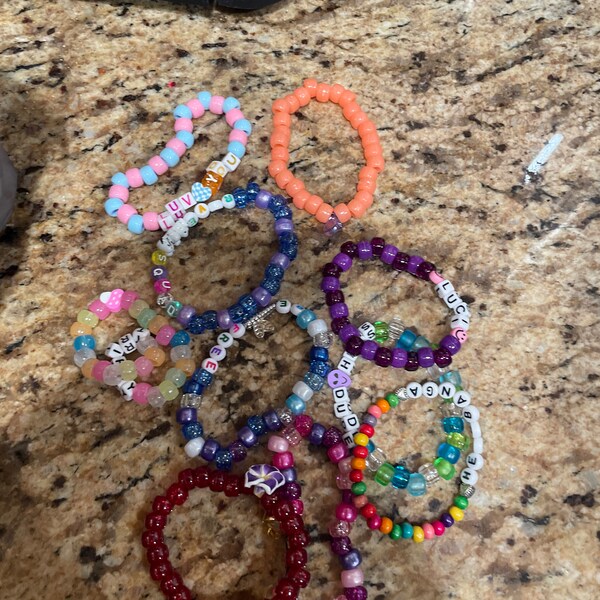 UFO Alien Kandi Bracelet, Alien Lover, UFO Inspired, Sci-fi - Etsy