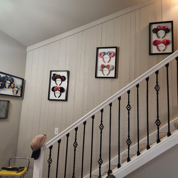 Disney Inspired Mouse Ears Frame With Holder for Ears - Single - Etsy