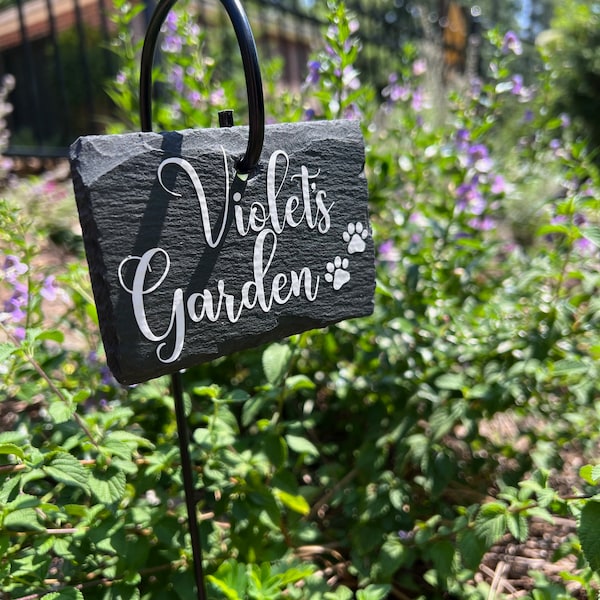 Pet Garden Marker, Pet Memorial, Memorial Garden, Garden Sign, Weather ...