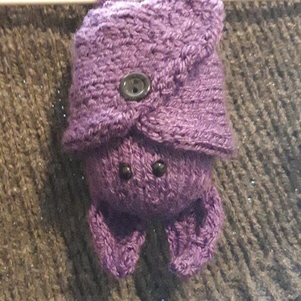 Knitted Tiny Fox Pattern, PDF Pattern, Knitting Pattern, DIY, Amigurumi, Knitted Fox, Stuffed ...