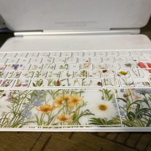 Notebook Keyboard Stickers Laptop Keyboard Cover Vinyl MacBook Keyboard ...