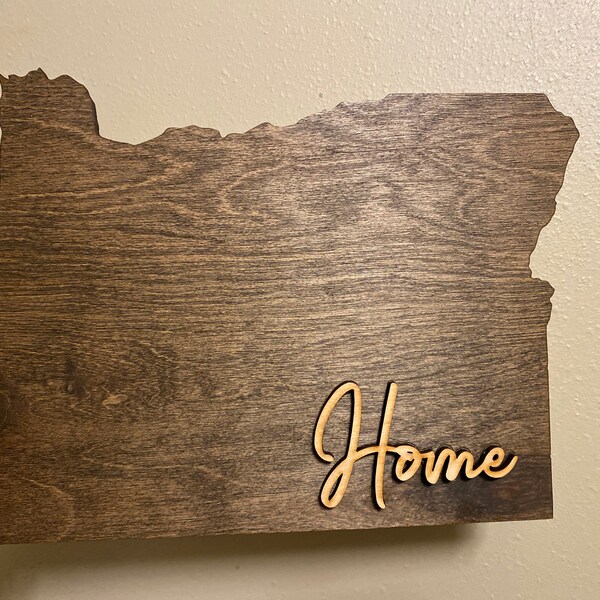Oregon Wall Sign, Oregon Home Decor, Oregon Wall Art, Wall Home Decor ...