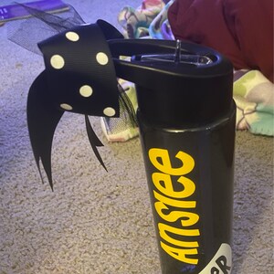 Personalized Cheer Bottle Cheerleader Cheer Water Bottle Cheer Team ...