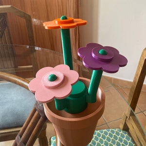 Big Brick Flower, Giant Brick Flower - Etsy UK