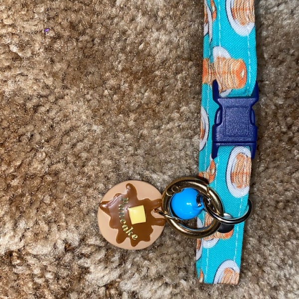 Sea Shell Shaped Name Tags for Pets, Polymer Clay Tag, Silent ID Tag ...