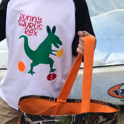 Bunnysaurus Rex SVG, Easter Cut File, Funny Dinosaur Design, Toddler ...