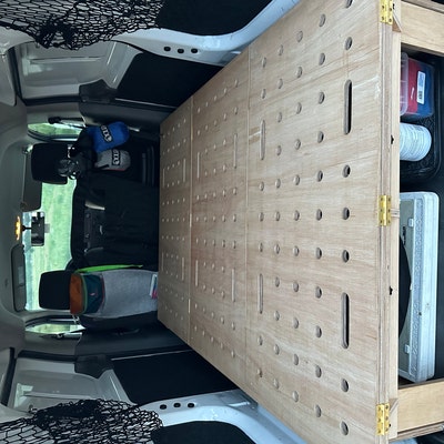 Fold Away Van Bed Easy Flat Pack-full Size Removable Rock N Roll Bed ...