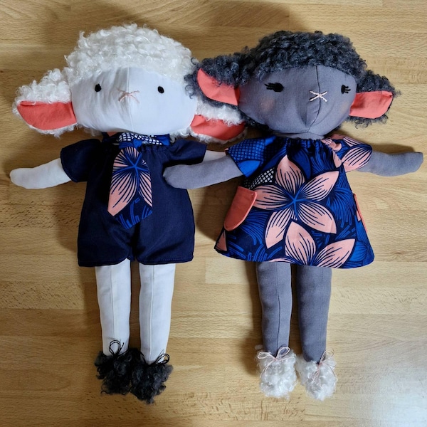 Sheep Sewing Pattern PDF, Lamb Soft Toy Pattern, Stuffed Sheep Pattern ...