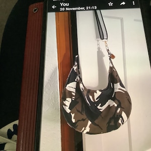 Crescent Bag Sewing Pattern, Oversized Hobo Bag, Crossbody Bag ...