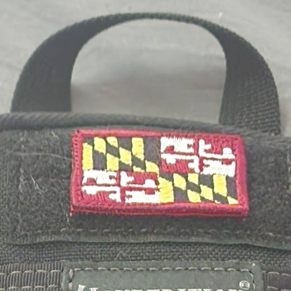 Maryland Flag Embroidered Patch - Etsy