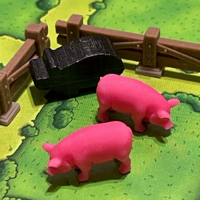 FENCE Tokens Ideal for AGRICOLA Boardgame 15pcs or 75pcs - Etsy