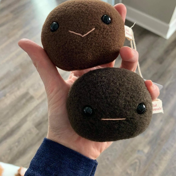 Wombat Poop Plush: Handmade Square Stuffed Animal, 1 Poop Plush - Etsy