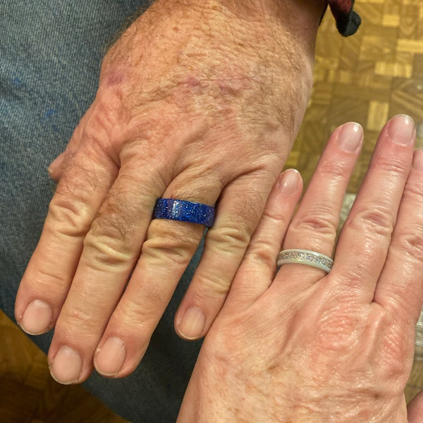 Prismatic Unicorn Ring Handmade With Unicorn Poop and Moissanite Colors ...