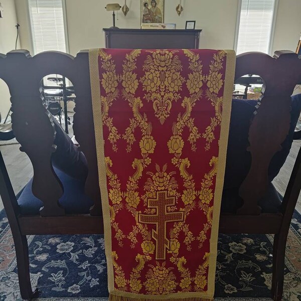 Liturgical Cross Applique. Machine Embroidery. Vestment Crosses. Priest ...