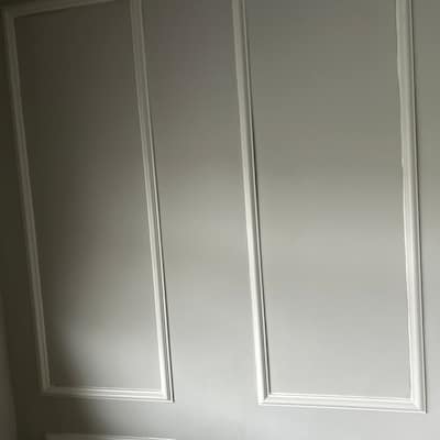 Wall Molding Package Ready to Assemble, Pre-cut Factory Primed, Nested ...