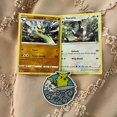 Surfing Pikachu Pokemon Inspired Sticker - Etsy