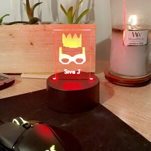 Runescape OSRS Ironman LED Desk Light - Etsy