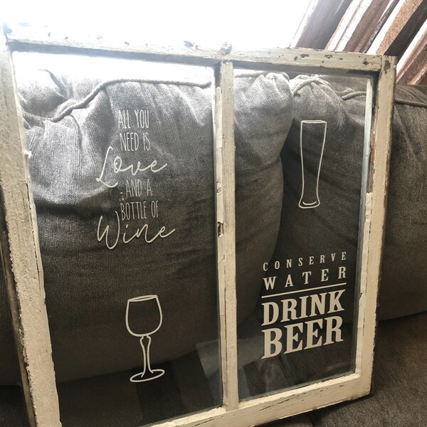 Wine Glass Outline - Vinyl Sticker Decal - Etsy