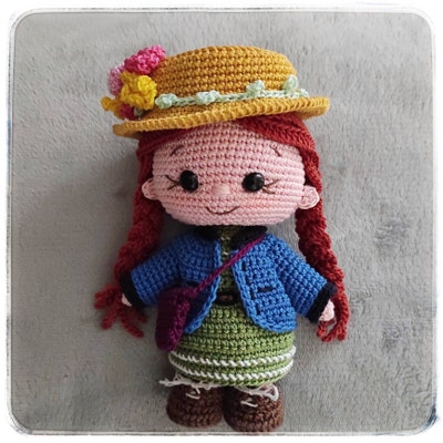 Crochet Pattern Lİlla Doll Amigurumi PDF English - Etsy