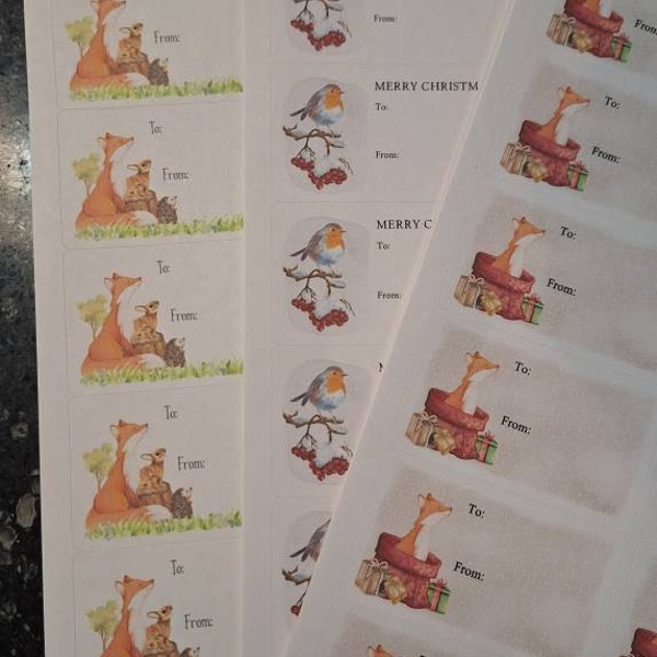 Tea Time/teapot Labels, 42 Blank Multi Purpose Stickers (2 A4 Sheets ...