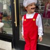 Super Mario Bros Costume, Blue Overalls ONLY, Party Outfit for Boys ...