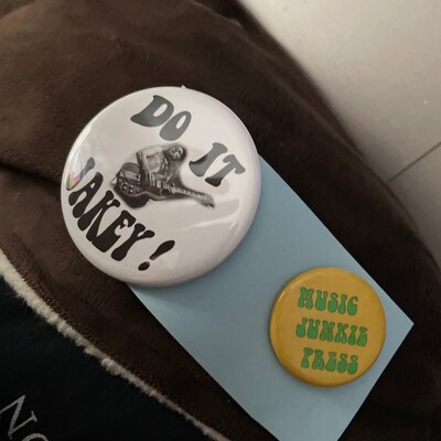 Do It Jakey Tribute Button 2.25 Inch Button in White - Etsy