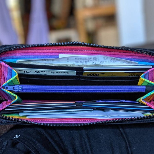 PDF Sewing Pattern - Classic Zip Around Wallet - Etsy