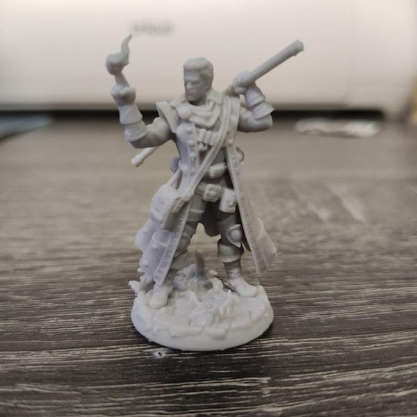 Dnd Female Human Spellcaster Assassin Monster Miniature | 32mm Scale ...