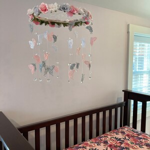 Gold Baby Mobile Gold Butterfly Mobile Gold Crib Mobile | Etsy