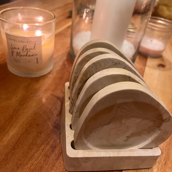 Lady Statues Set of 3, Choose Different Colour Effects, Handmade ...