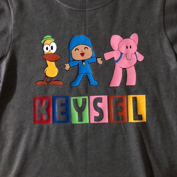 Pocoyo and Friends SVG Vector Clipart Set - Etsy